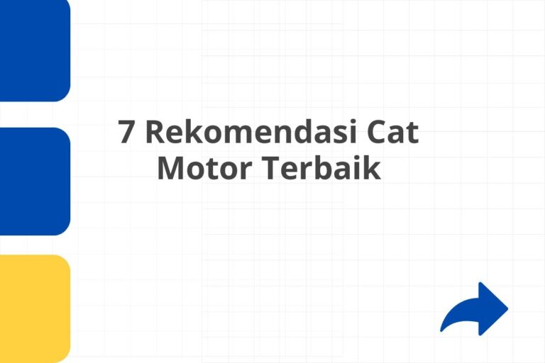 7 Rekomendasi Cat Motor Terbaik untuk Performa dan Tampilan Maksimal ...